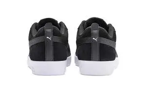 PUMA Smash V2 Sd Low Top Casual Shoes - Black/white