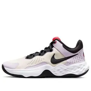 Nike Fly.by Mid 3 Basketball Sneakers - White/purple