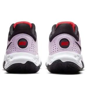 Nike Fly.by Mid 3 Basketball Sneakers - White/purple