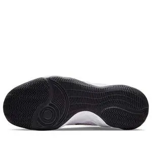 Nike Fly.by Mid 3 Basketball Sneakers - White/purple