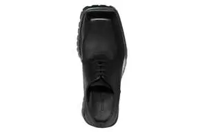 Balenciaga Trooper 4 Leather Derby Shoes
