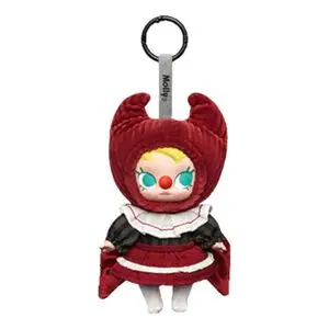 POP MART Why So Serious" Crimson Dancer Plush Pendant - Multi-color
