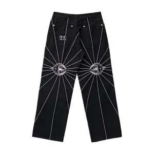 THUG CLUB Chain Stitch Denim Pants