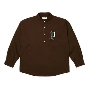 PALACE Old English Shirt - Nice Brown