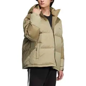 Adidas Originals Padded Hooded Jacket - Tan