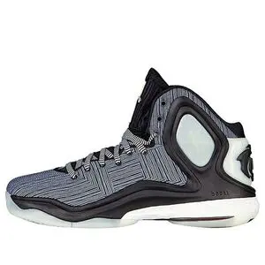 Adidas D Rose 5 Boost High Top Sneakers - Gray