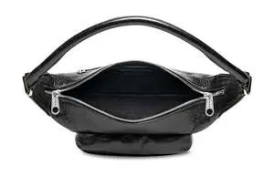 Balenciaga Raver Medium Bag With Handle - Black