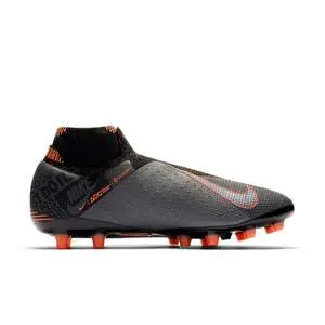 Nike Phantom Vision Elite Soccer Cleats - Grey/black/orange