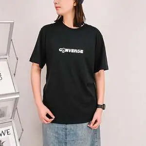 CONVERSE Earth Moon Sun Short Sleeve T-shirt Asia Sizing