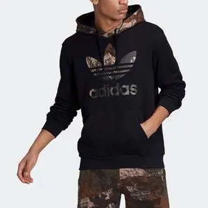 Adidas Originals Camo Block Pullover Hoodie