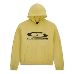 JORDAN X Travis Scott Pullover Hoodie - Celery