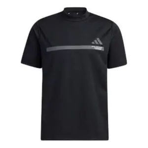 Adidas Mock Neck Short Sleeve Tee