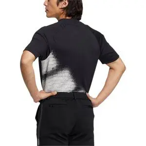 Adidas Mock Neck Short Sleeve Tee