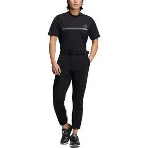 Adidas Mock Neck Short Sleeve Tee