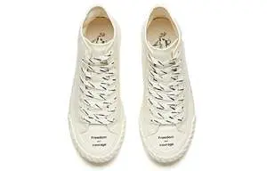ANTA X Robert Geller Life Series Canvas High Top Sneakers