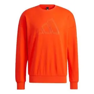 Adidas Logo Sweatshirt - Bold Orange