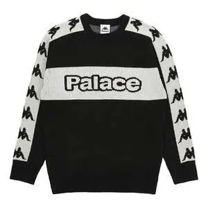 PALACE X Kappa Fw21 Knit Sweater - Black
