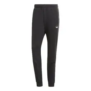 Adidas Originals Sprt Sweatpants Casual Sports Knit Bundle Feet Long Pants - Black
