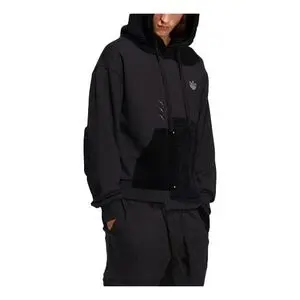 Adidas Originals Irregular Splicing Sports Hoodie