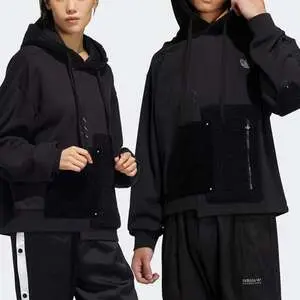 Adidas Originals Irregular Splicing Sports Hoodie