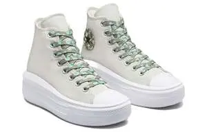 CONVERSE Chuck Taylor All Star Move Platform High Top Sneakers - Gray/green