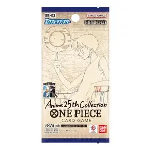 ONE PIECE Card Game "anime 25th Collection" Extra Booster Pack - Multi-color