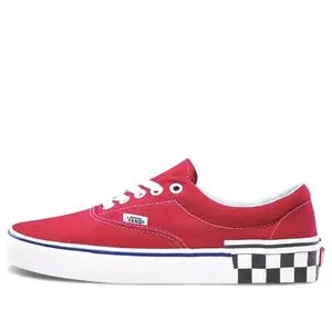 VANS Era Check Block Sneakers - Red