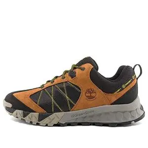 Timberland Trailquest Waterproof Low Top Sneakers - Orange/black/tan