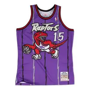 Mitchell & Ness X Nba Toronto Raptors 1998-99 Vince Carter Road Jersey - Purple