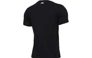 Adidas Logo Large Alphabet Printing Short Sleeve