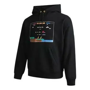 CONVERSE Video Game Graphic Hoodie - Black