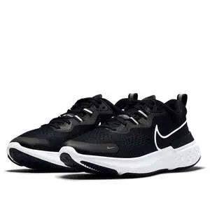 Nike React Miler 2 Athletic Sneakers - Black/gray/white