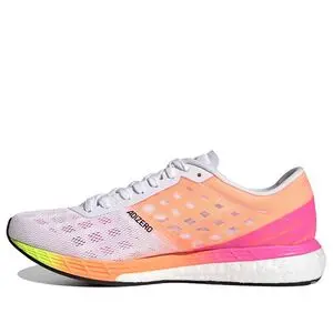 Adidas Adizero Boston 9 - White/pink