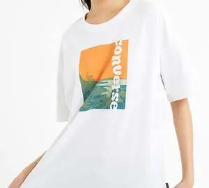CONVERSE Landscape Alphabet Short Sleeve Tee