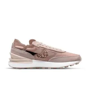 Nike Waffle One Se Leopard Print Sneakers - Pink