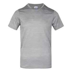 Adidas Adidas Gradient Tee Training Gray White Graywhite