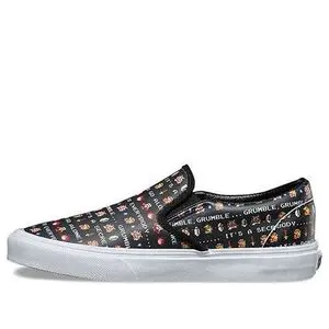 VANS Vans Nintendo X Classic Slip-On 'Zelda' Graphic Printed Sneakers Black