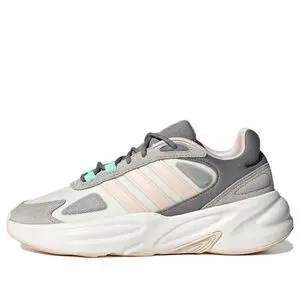 Adidas Neo Ozelle Low Top Sneakers - Light Gray/dark Gray/pinkwhite