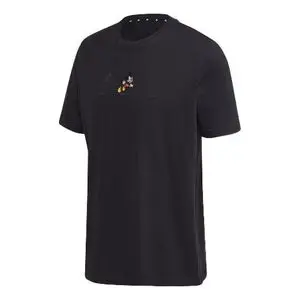 Adidas Disney Tee Training Sports Short Sleeve - Black