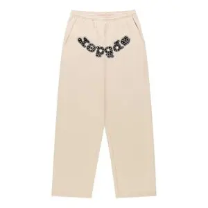 SP5DER Sp5der Mixed Stone Og Logo Sweatpant 'cream' Cream