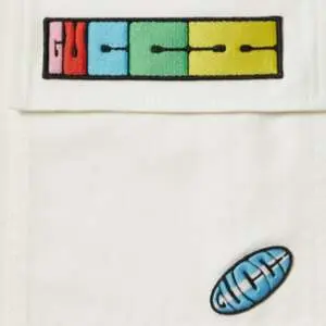 Gucci Mini Skirt With Patch Appliqu