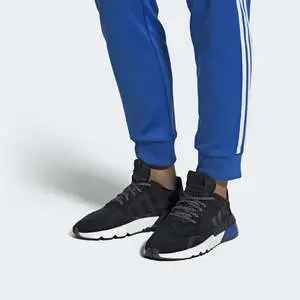 Adidas Nite Jogger Sneakers - Black