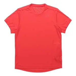 Adidas Round Neck Short Sleeve T-shirt - Red