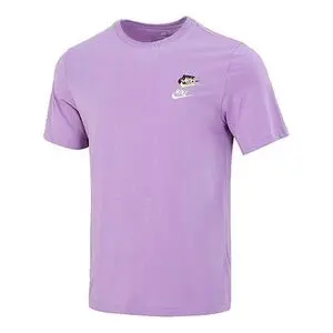 Nike As Tee Club Essentials Violet Star - Purple