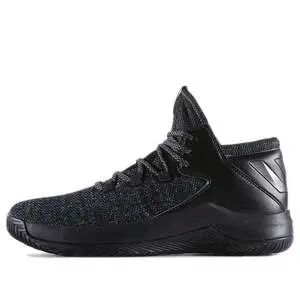 Adidas D Rose Menace 2 Competition Basketball Sneakers - Black