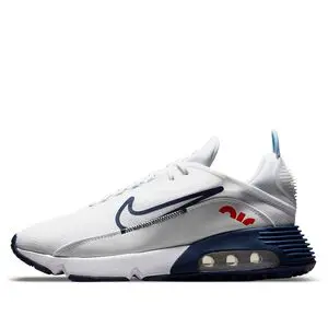 Nike Max 2090 Athletic Sneakers - White/blue/red