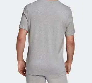 Adidas Originals Chest Logo Sports Short Sleeve - Gray
