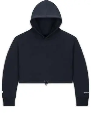 CONVERSE X Martine Ali Cropped Hoodie - Black
