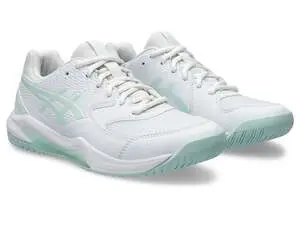 Asics Gel-dedicate Wide Sneakers - White/pale Blue