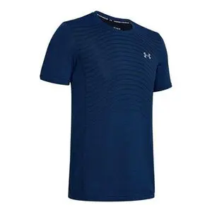 Under Armour Seamless Wave Short Sleeve - Blue